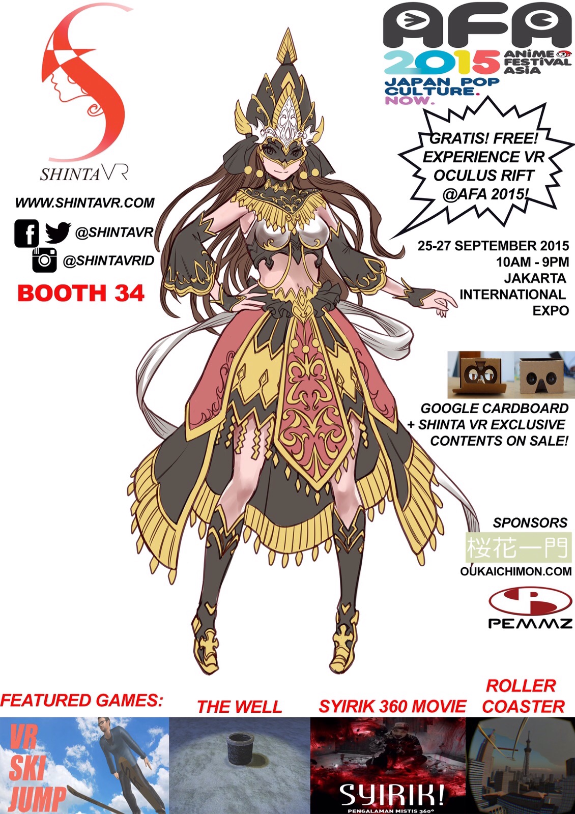 Shinta VR for AFA ID 2015 | Pemmzchannel