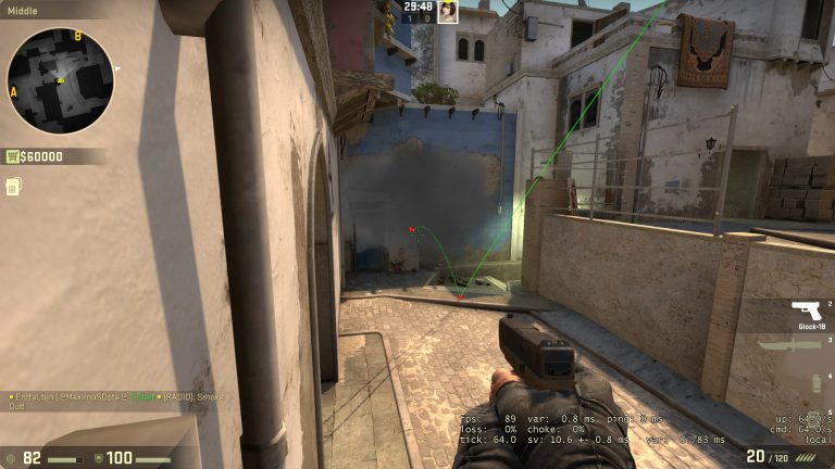 CS:GO – Smoke Grenade Yang Berguna Untuk Pushing Site A De_Mirage ...