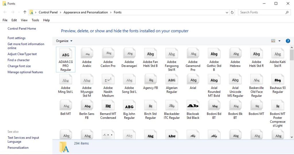 Memasang dan Mengatur Font di Windows 10 | Pemmzchannel