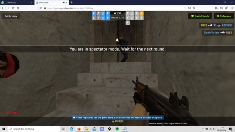 Main Counter Strike 1.6 di Browser | Pemmzchannel