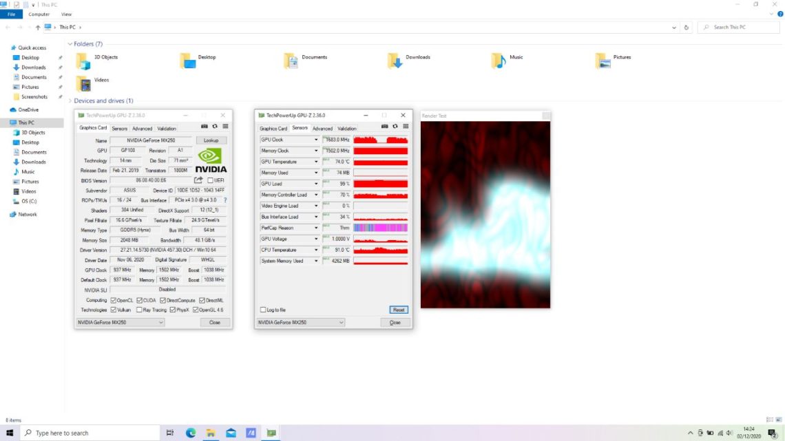 GPU-Z – GPU Temp MAX – Revisi 1 | Pemmzchannel
