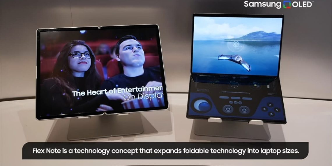 Konsep Layar Lipat Samsung: Bisa Dilipat Tiga kali!