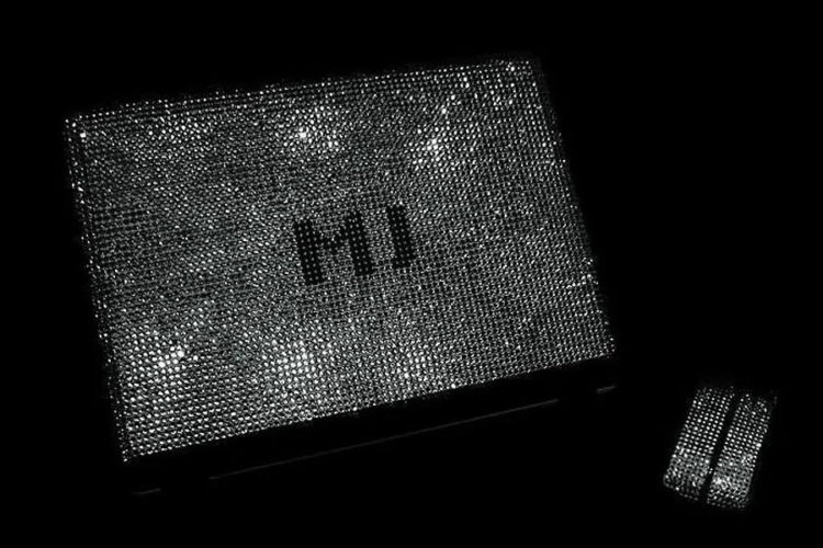 Notebook Swarovski & Diamond Studded MJ | Pemmzchannel