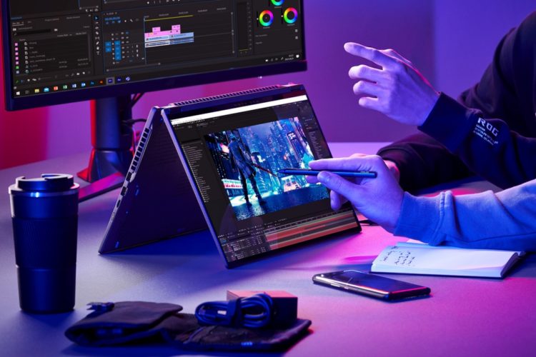 ASUS-ROG-FLow-X16-tent-mode-with-pen | Pemmzchannel