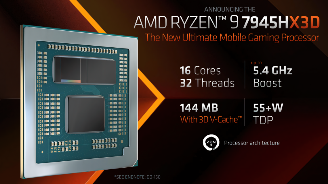 Amd Ryzen 9 7945hx3d Resmi Diperkenalkan Begini Spek Lengkapnya