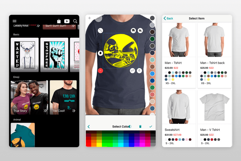 yayprint-t-shirt-design-app-interface | Pemmzchannel