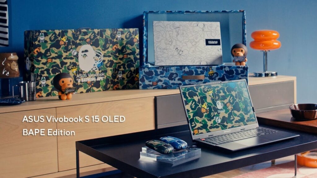 Laptop Ultra Stylish Pertama dari A Bathing Ape ®, Vivobook S 15 OLED ...