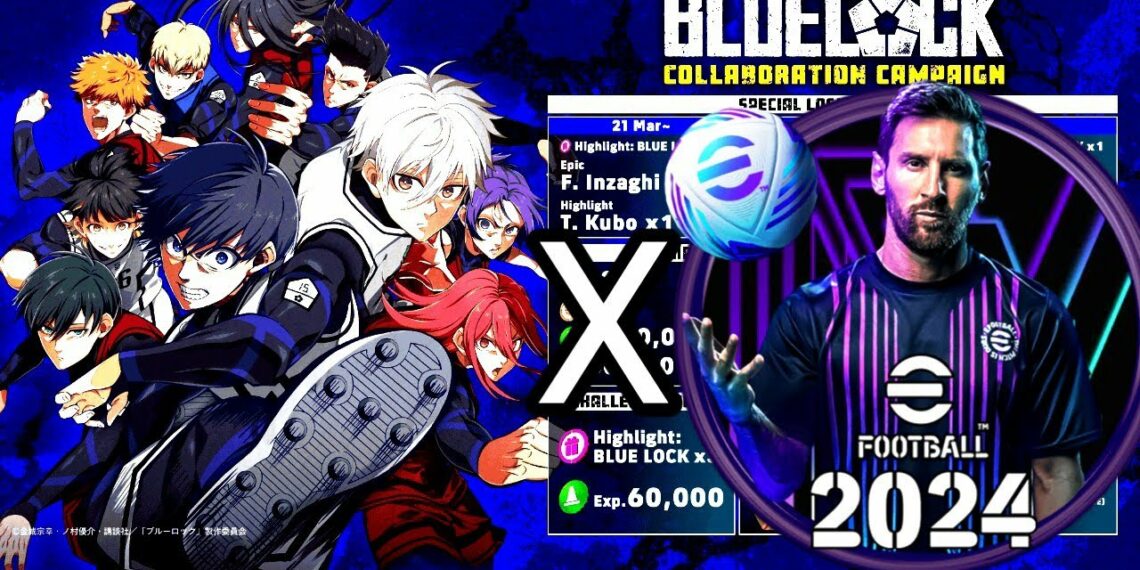 Pertama! eFootball Kolaborasi Bareng Blue Lock!!!