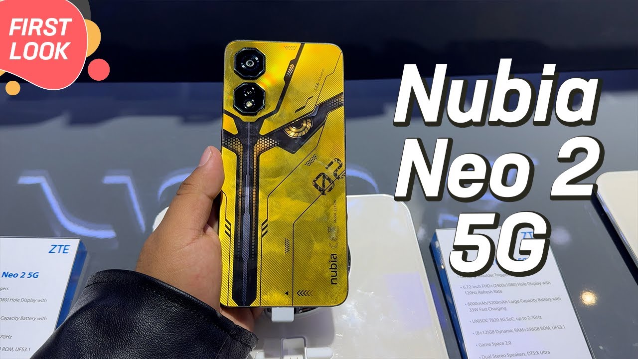Nubia Neo 2 5G Ponsel Gaming Nyentrik Segera Hadir di Indonesia! • SoPasti.Com