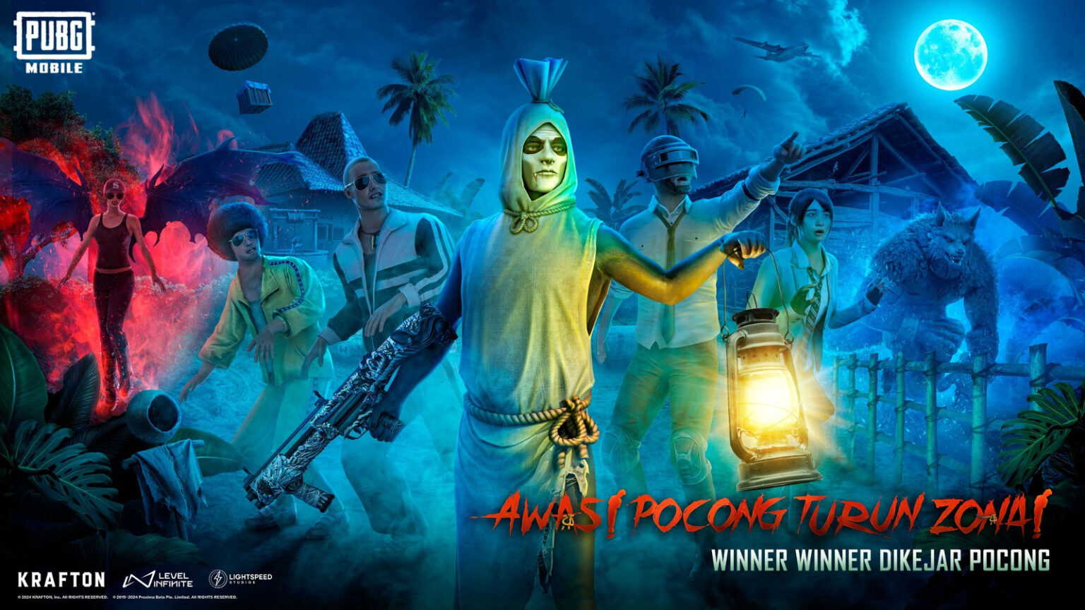 Skin Pocong Resmi Hadir di PUBG Mobile, Begini Cara Mendapatkannya!